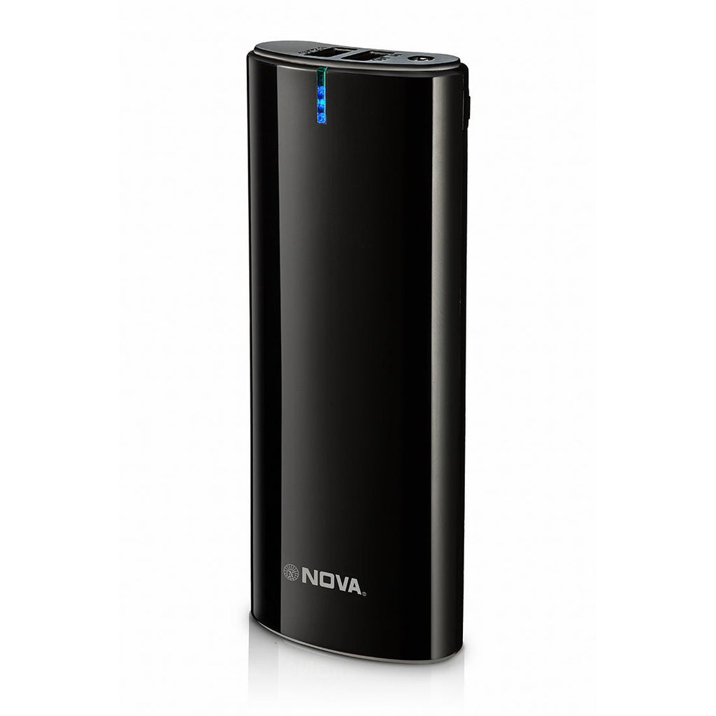 Nova 15000 Power Bank (Black, Lithium-ion) | Pocket Power Bank – Nova India