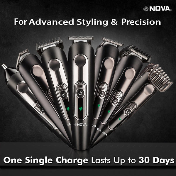 Nova SuperGroom NG 1148 USB Runtime: 45 min Grooming Kit for Men ...