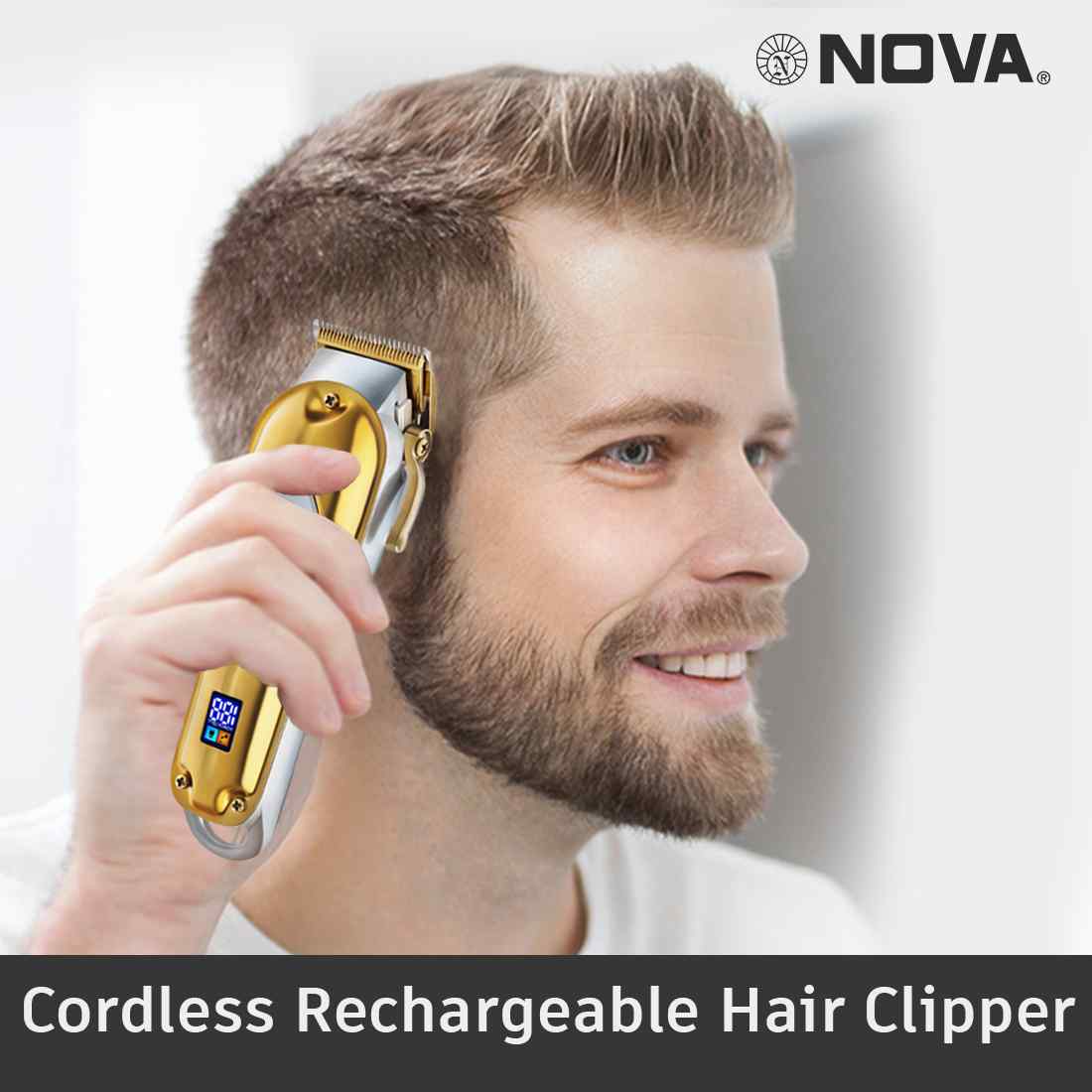 Nova NHT 1069 Cordless Hair Clippers | Best Hair Cutting Machine – Nova ...