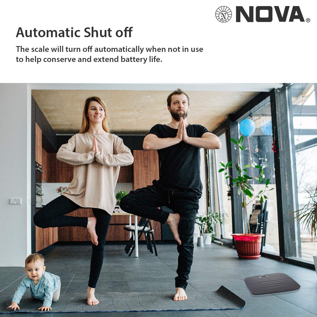 Nova Ultra Lite Personal Digital Weighing Scale | Weighing Scale ...