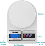 Nova KS 1329 Electronic Digital Kitchen 10 kg Scale | Weighing Scale ...