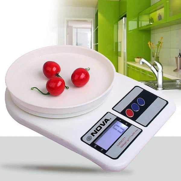 Nova KS 1329 Electronic Digital Kitchen 10 kg Scale | Weighing Scale ...