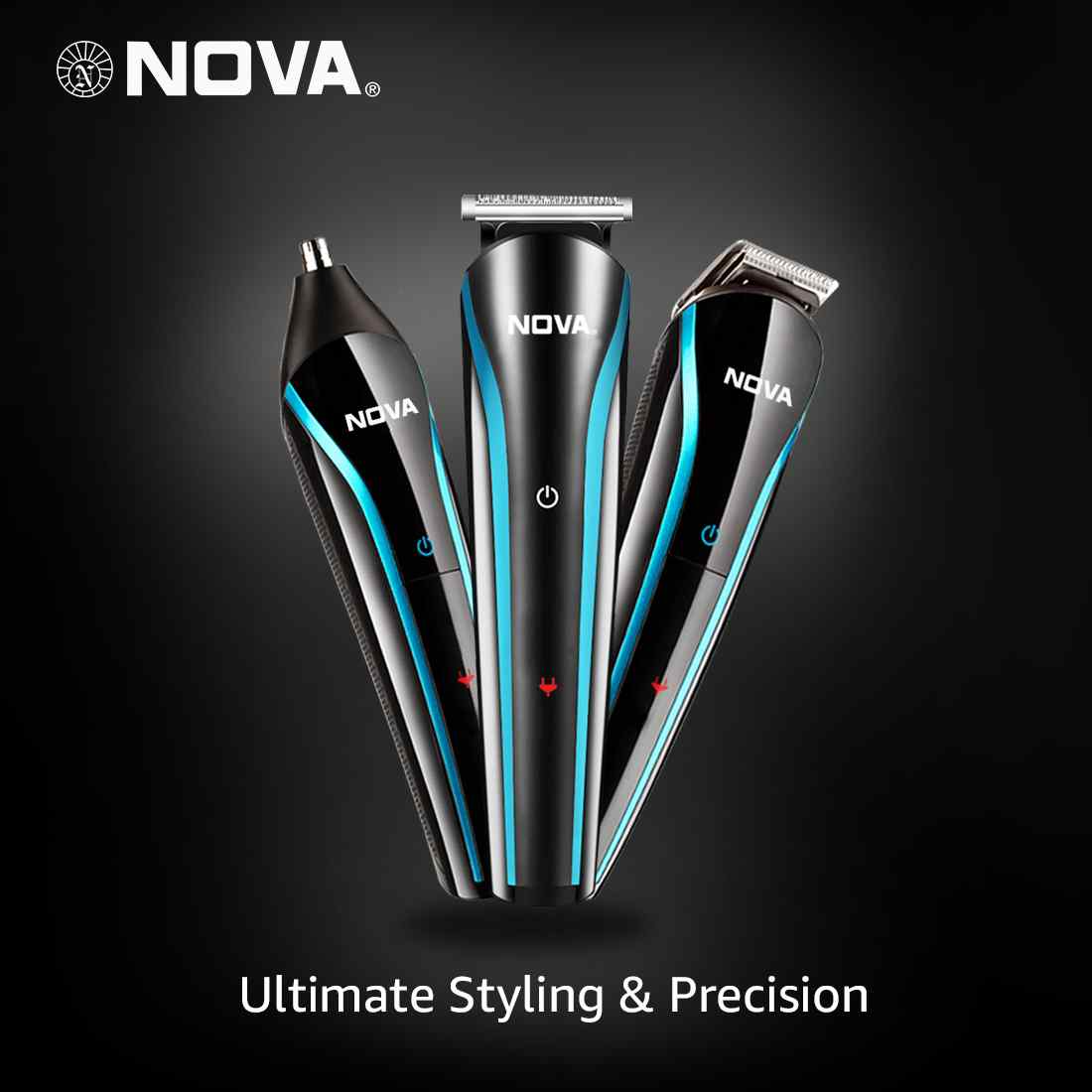 NOVA NG 1145: 60 Minutes Runtime Multi Grooming Kit for Men – Million ...